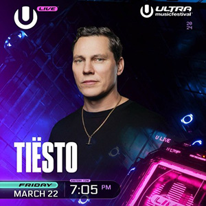 Tiësto @ Mainstage, Ultra Music Festival Miami, United States 2024-03-22